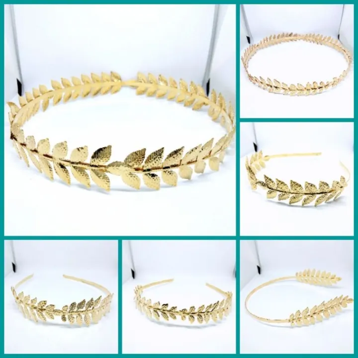 Greek God and Goddess/Bohemian Leaf Gold Crown/Headdress/Headpiece ...