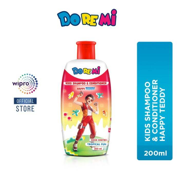 Doremi Kids Shampoo & Conditioner Happy Teddy 200ml | Lazada Indonesia