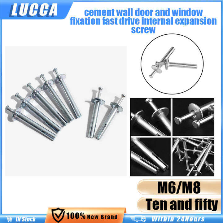 M6/M8 US Carbon Expansion Core-beating Screw Steel Nail Industrial ...