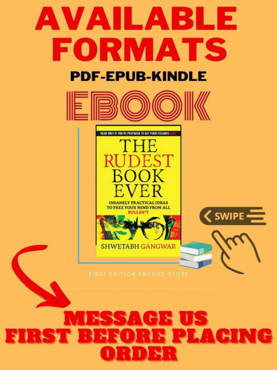 The Rudest Book Ever by Shwetabh Gangwar | Lazada PH