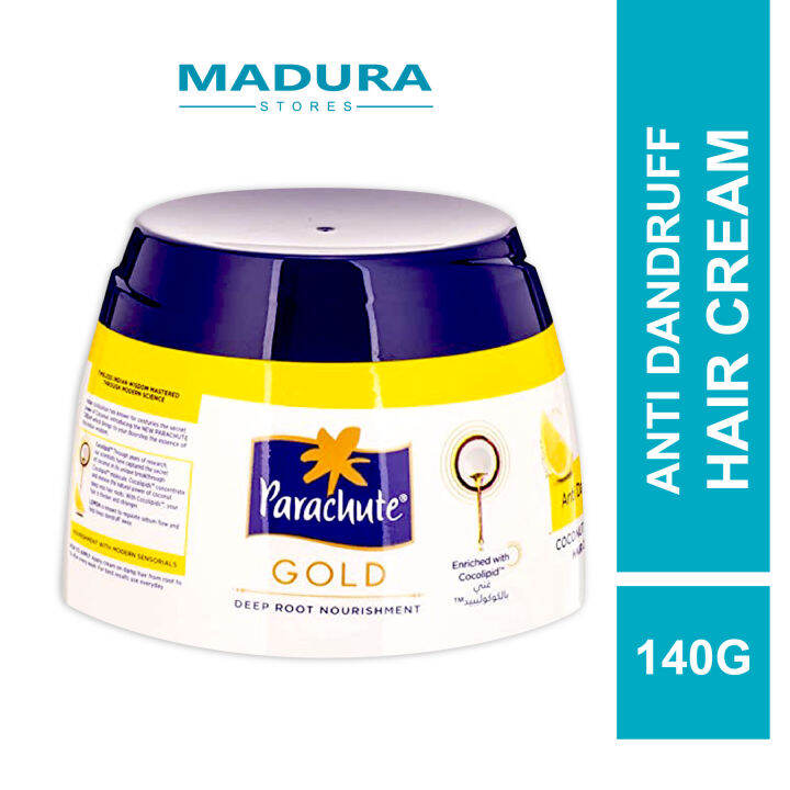 Parachute Gold Anti Dandruff Hair Cream 140g | Lazada