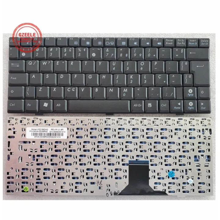 Brazil BR Laptop Keyboard For ASUS EeePC 1000 1000H 1000HA 1000HC ...