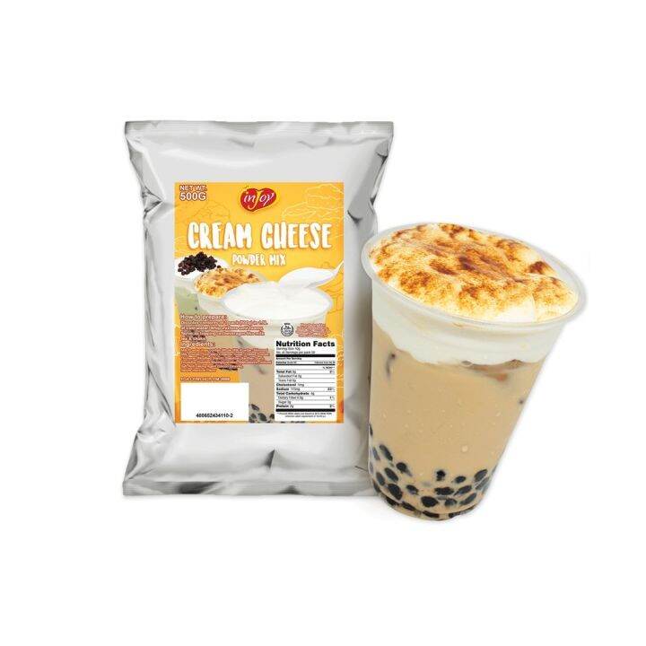 inJoy Cream Cheese 500gm Cream Cheese Topping for Milk Tea Beverages ...