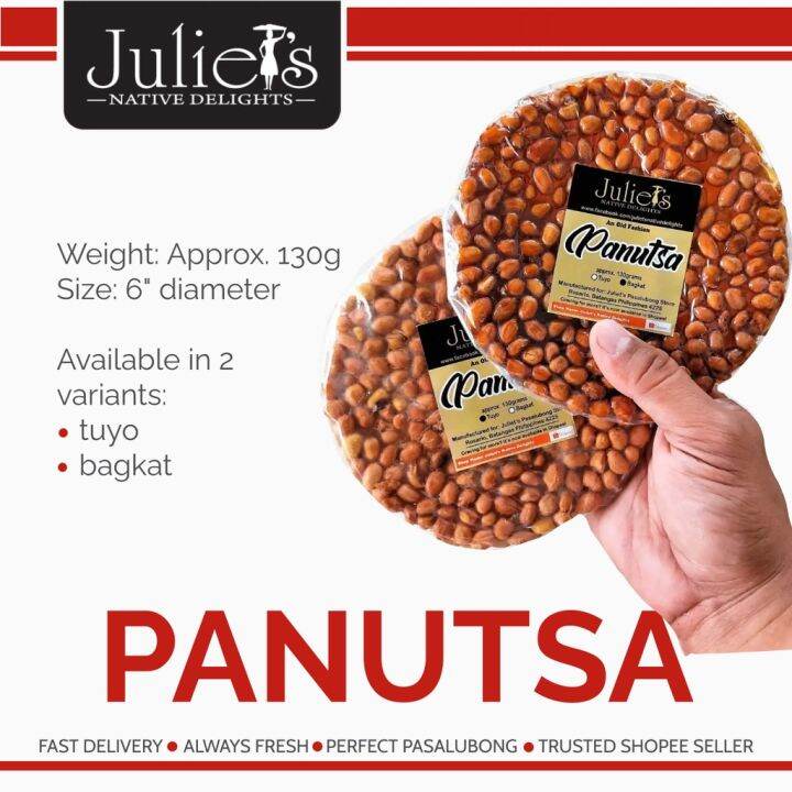(choose J&T) Juliet's Native Delights Panutsa (120g) | Lazada PH