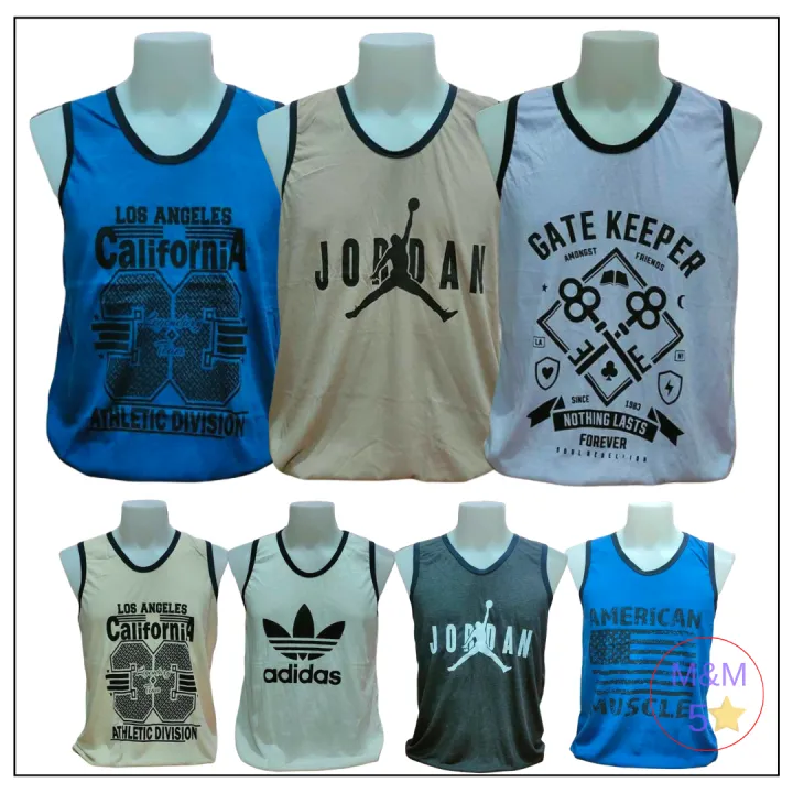 PLUS SIZE BIG PRINT SANDO FOR MEN | Lazada PH