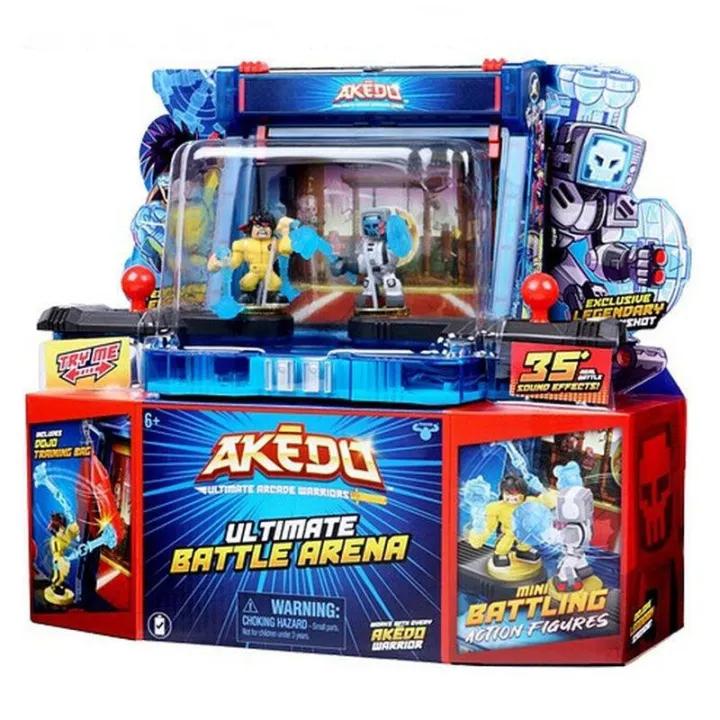 authentic Akedo arcade warrior ultimate arena hero doll fun fighting ...
