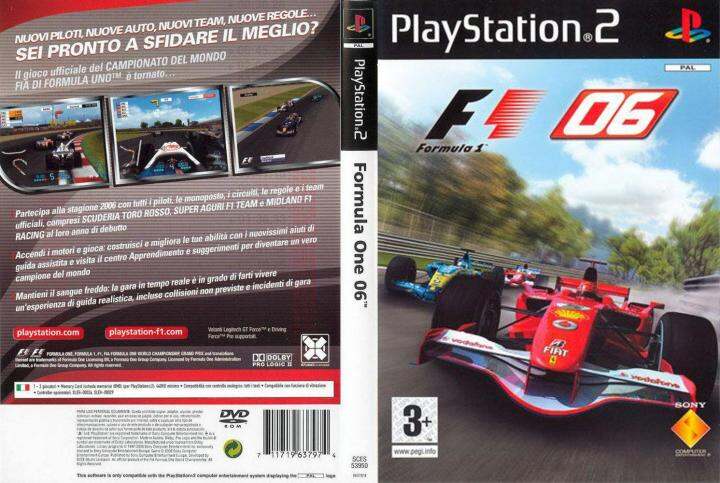 Ps2 F1 06 / Formula 1 ( DVD Games ) | Lazada