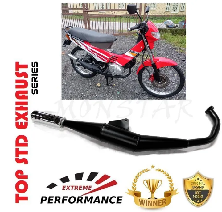 Hurricane 110 TH110 NX105 nx 105 Exhaust Honda Hurricane110 Std Ekzos ...