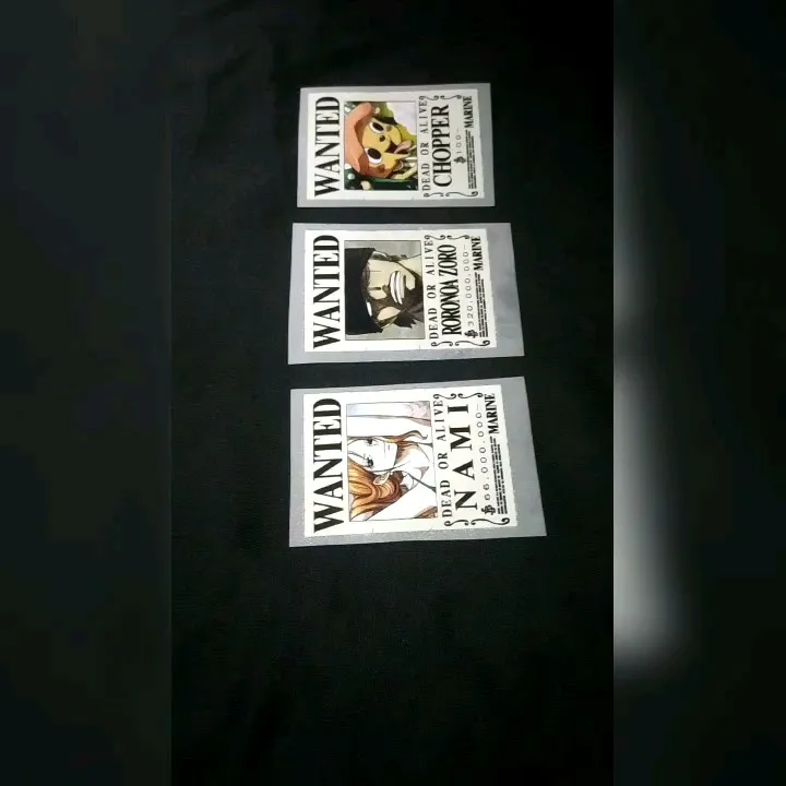 Stiker Sticker Baju Sablon Kaos DTF Anime One Piece Kru Mugiwara Stiker ...