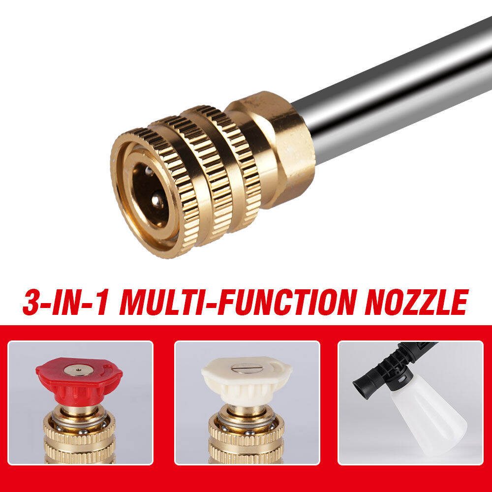 ONEVAN 150Bar 3200W Brushless High Pressure Car Washer Kit Box Auto ...