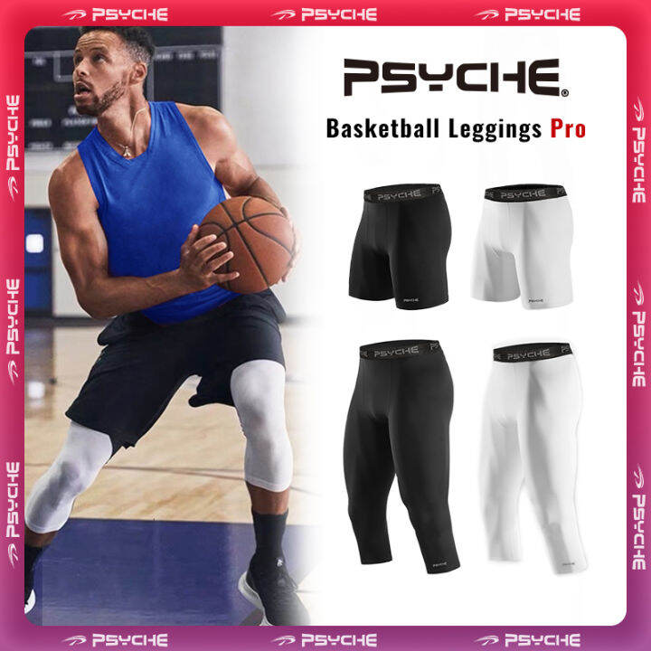 Psyche Basketball Compression Leggings Pro Sports Training Fitness ...