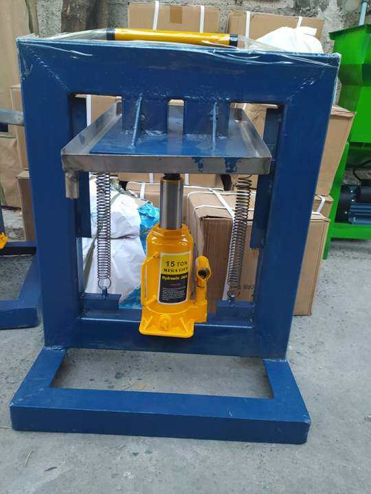 HEAVY DUTY COMMERCIAL GRADE HYDRAULIC JACK 15 TONS COCONUT PRESSER ...