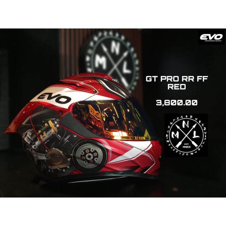 GT PRO RR FULL FACE HELMET WITH FREE CLEAR LENS | Lazada PH