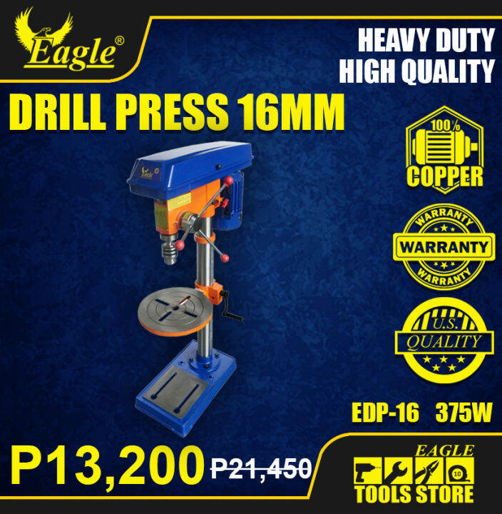 Heavy Duty Drill Press 16MM Eagle Professional Tools | Lazada PH