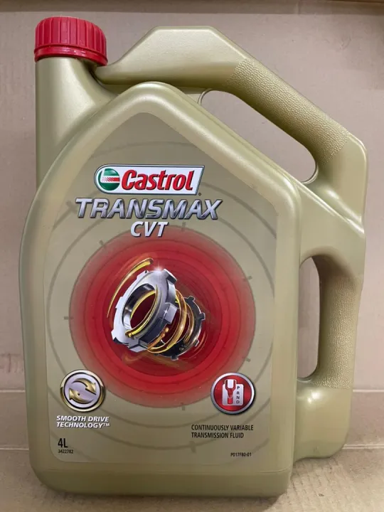 CASTROL TRANSMAX CVT AUTO GEAR OIL MINYAK 4LITERS 4L | Lazada