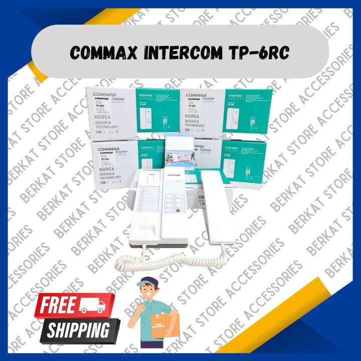 Intercom Commax TP-6RC | Lazada Indonesia