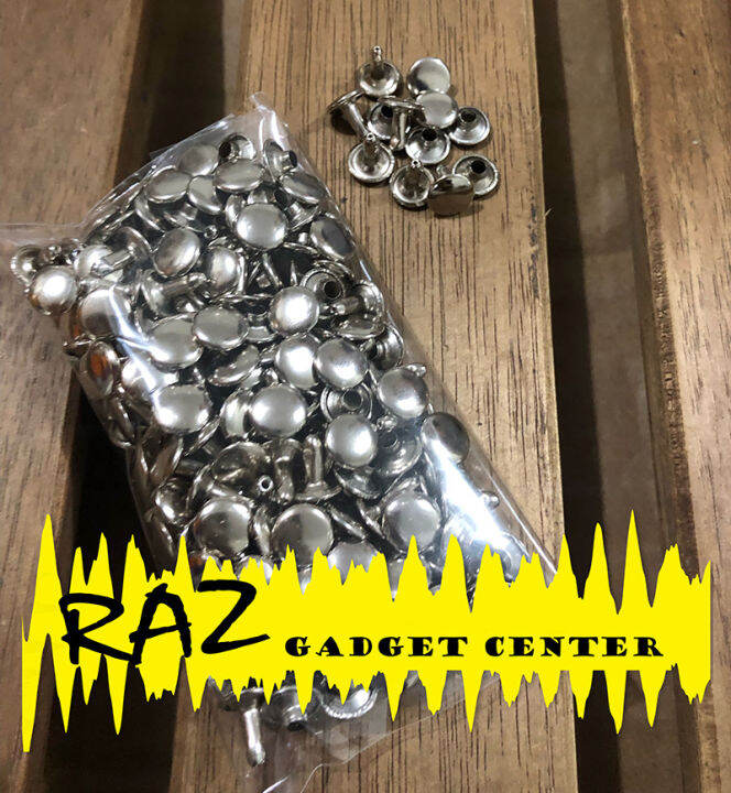 Button Rock Remache ID Making Accessories (100 pcs per pack) | Lazada PH