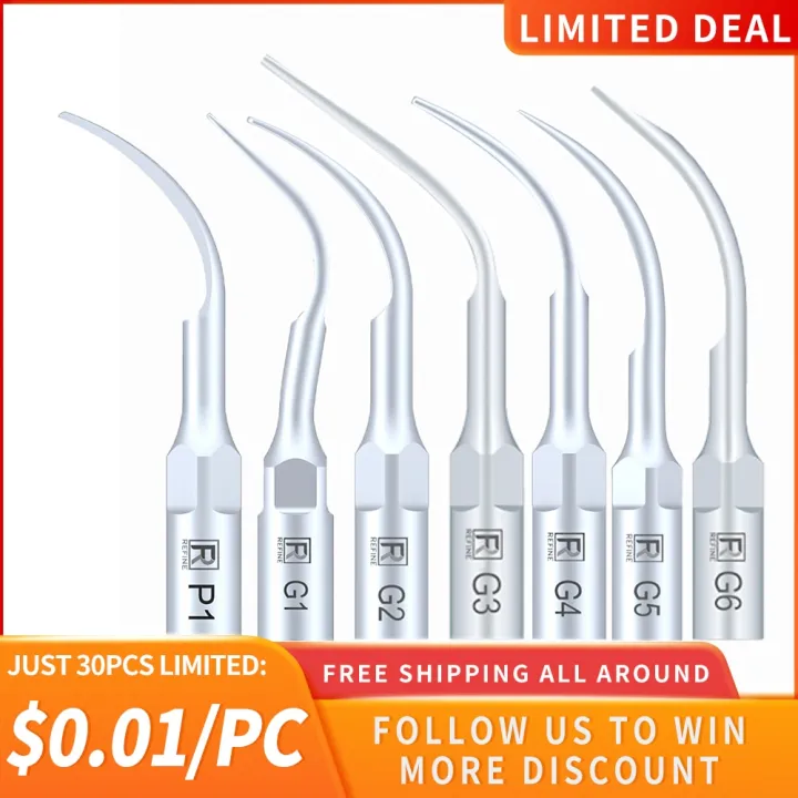 For Ems Woodpecker Refine Ultrasonic Scaler Handpiece Scaling Tip