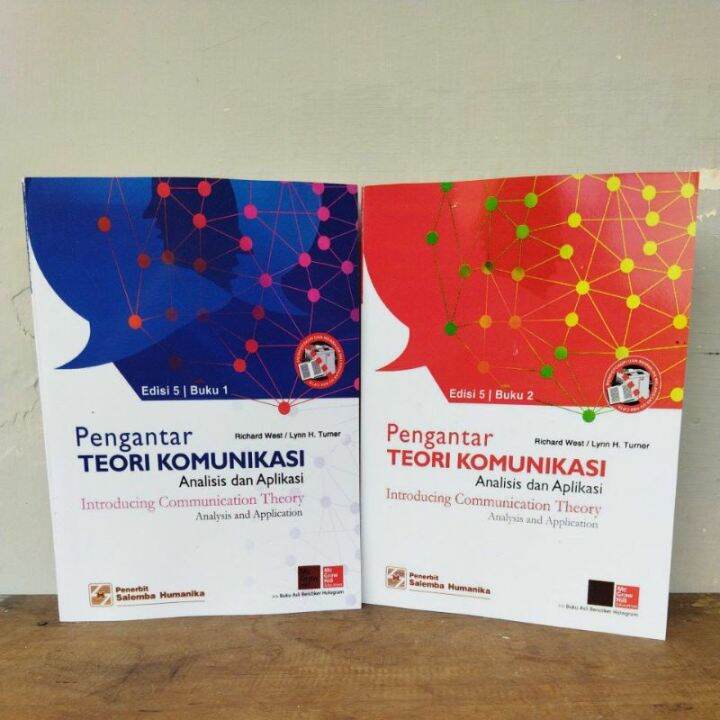 PAKET 2 BUKU PENGANTAR TEORI KOMUNIKASI EDISI 5 BUKU 1 DAN 2 - WEST TURNER | Lazada Indonesia