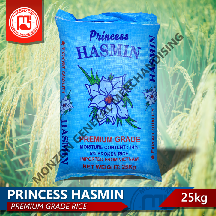 Princess Hasmin Premium Grade Rice 25kg | Lazada PH