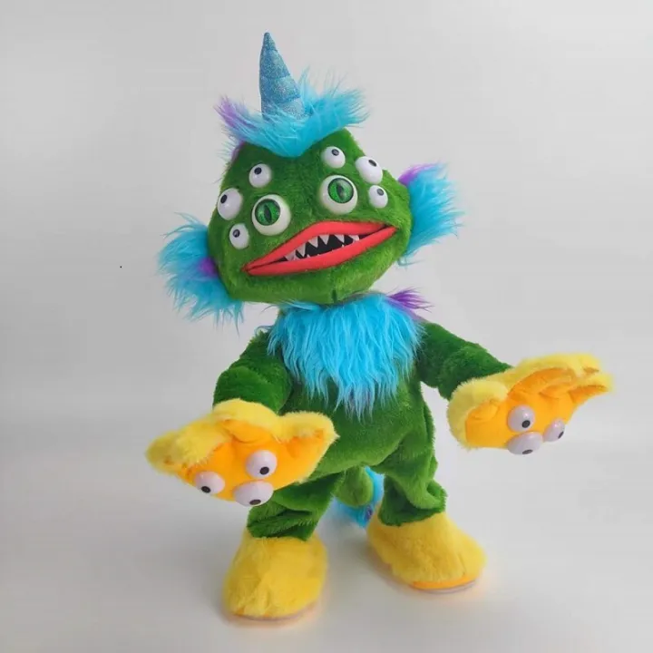 New Poppy Playtime Dancing Electric Plush Toy Multi Eyes Huggy Wuggy ...