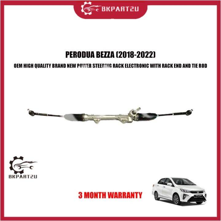 PERODUA BEZZA (2018-2022) FULL SET POWER STEERING RACK ELECTRONIC WITH ...