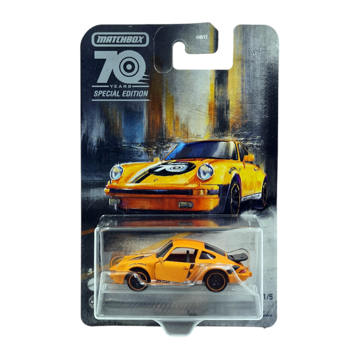 Matchbox 70 Years Special Edition Porsche 911 Turbo - Orange | Lazada ...