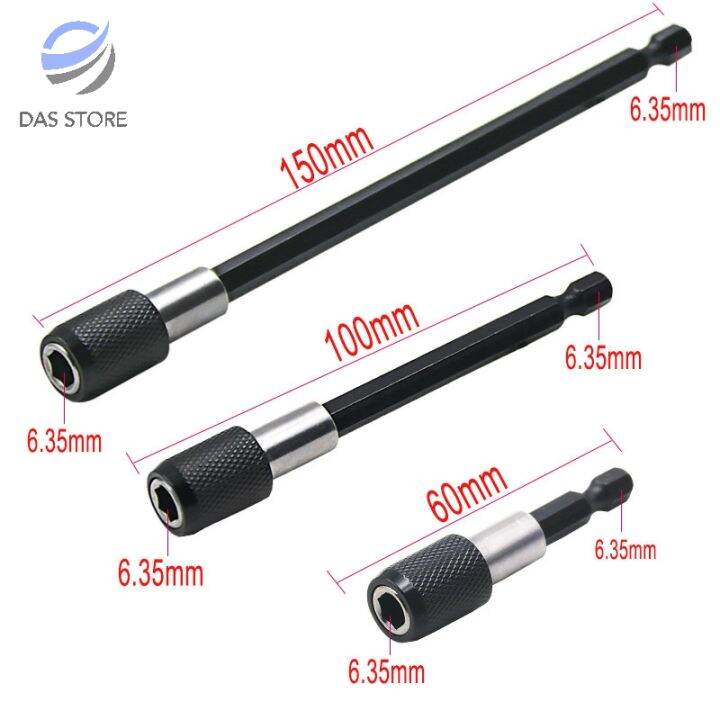 Hexagonal adapter bor Extender Quick Release Magnetic Screwdriver Drill ...