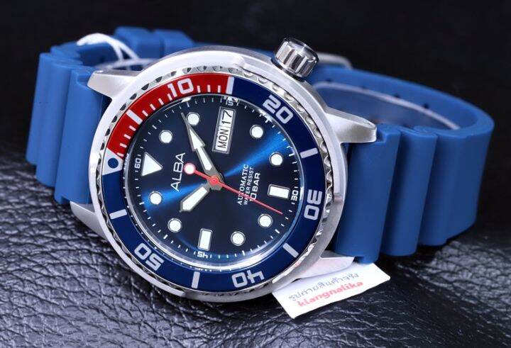 (แถมกล่องแบบพกพา) นาฬิกา Alba Tuna Automatic รุ่น AL4251X / AL4251X1 ...