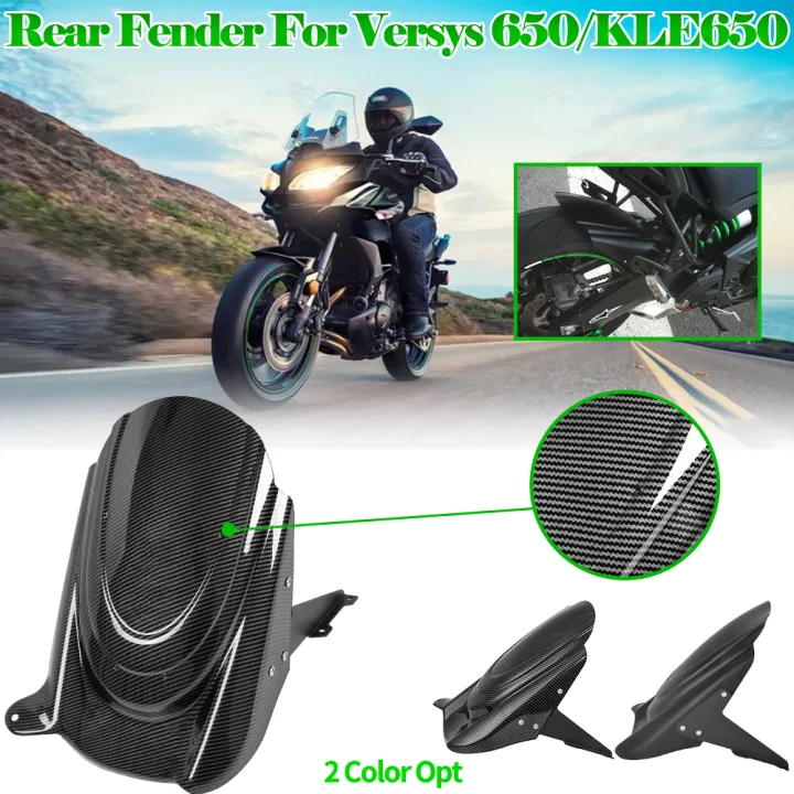 Ultrasupplier verysys 650 Gloss Carbon Fiber Look Rear Tire Hugger ...