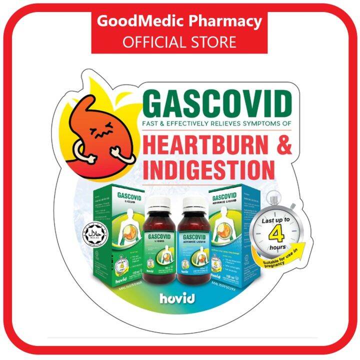 Gascovid Advance Liquid / Gascovid Liquid 150ml for gastric pain and ...
