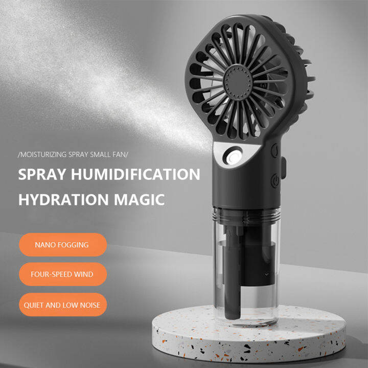 Handheld Small Air Cooler USB Rechargeable Portable Cooling Spray ...