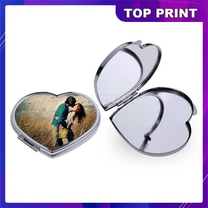 Sublimation Compact Mirror-Heart | Lazada PH