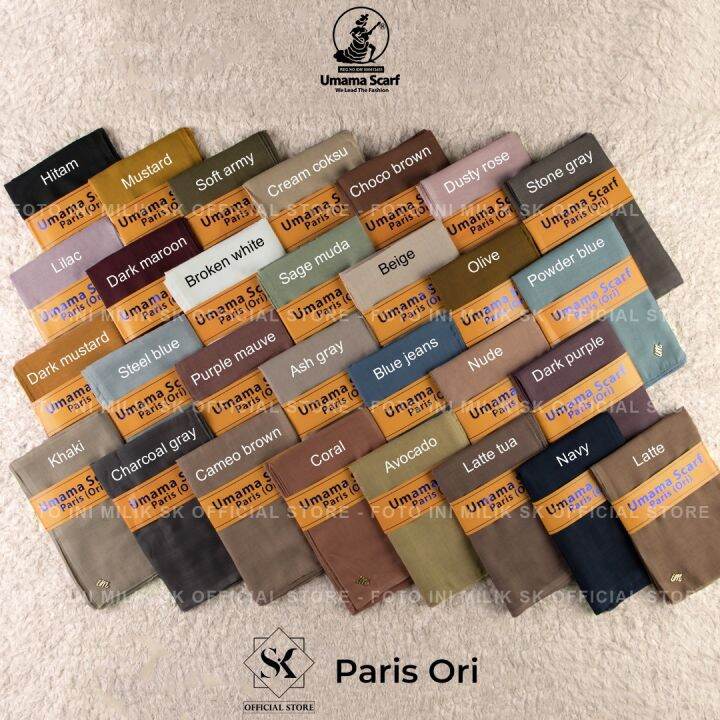 Umama Scarf Paris O.r.i Metal logo jilbab paris o.r.i paris jadul Umama ...