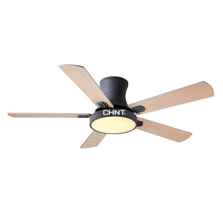 CHNT Nordic Ceiling Fan with Light Industrial Ceiling Fan light With 5 ...