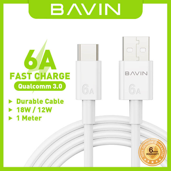 BAVIN CB294 6A Super Fast Charging 18W 12W QC3.0 USB Fast Data Transfer ...