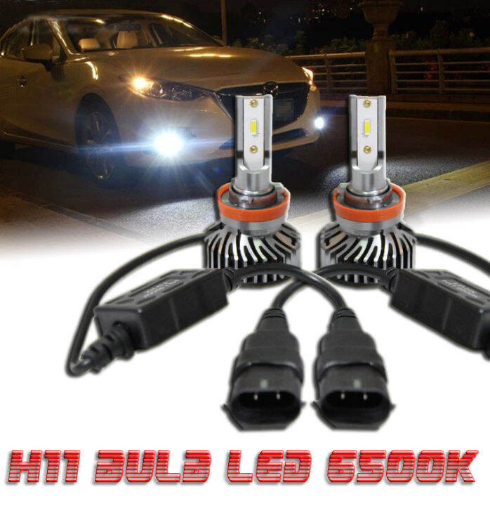Automotive Bulb LED Light Fog Lamp H11 High Power 6500K 2PCS 36 watts ...