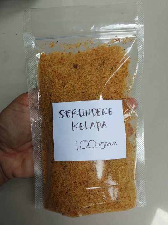 Serundeng Kelapa Manis Garing 100 gr | Lazada Indonesia