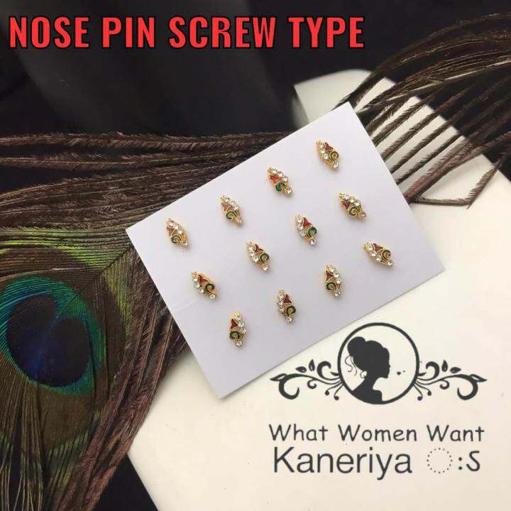 GOLD POLISHED MUKUTHI 1 PCS (NOT 916) READY STOCK | Lazada