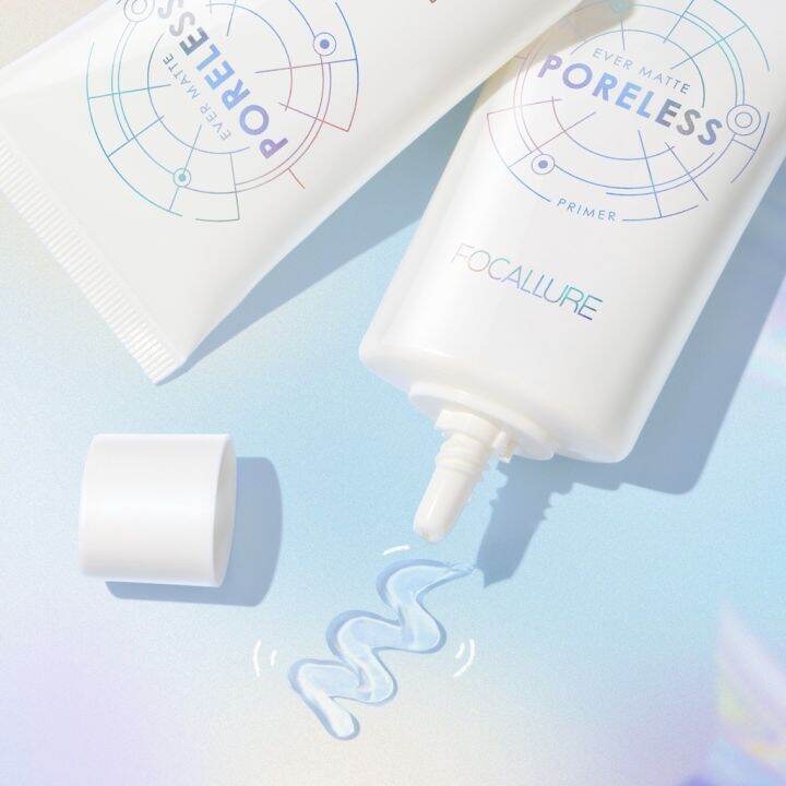 【BPOM】FOCALLURE Poreless Primer Cream Makeup Base -Ever Matte Primer ...