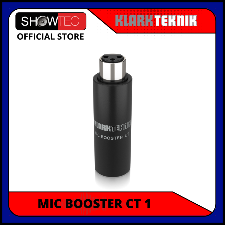 Klark teknik Mic Booster CT-1 Compact Dynamic Microphone Booster with ...