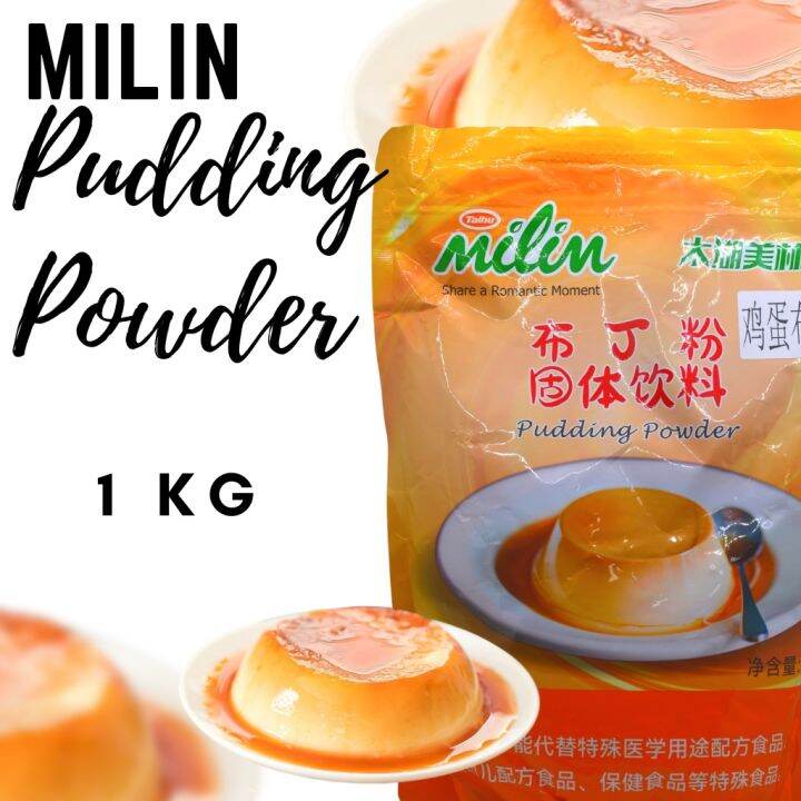 【COD】 Milin Egg Pudding Powder 1kg for Milktea, Milk Tea, Shake and ...