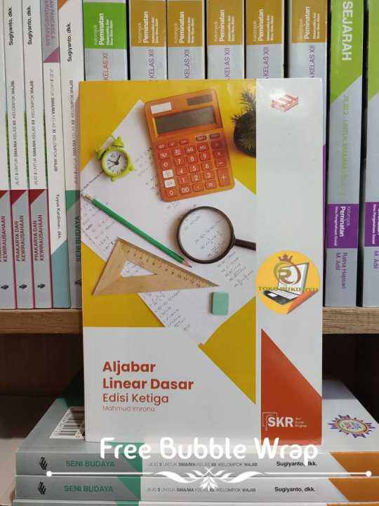 Buku SKR : Aljabar Linear Dasar Edisi Ketiga Erlangga | Lazada Indonesia