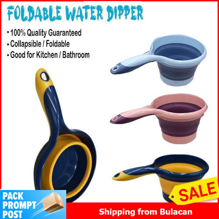 [Ready Stock+COD] Multipurpose Silicone Collapsible Mini Water Dipper ...