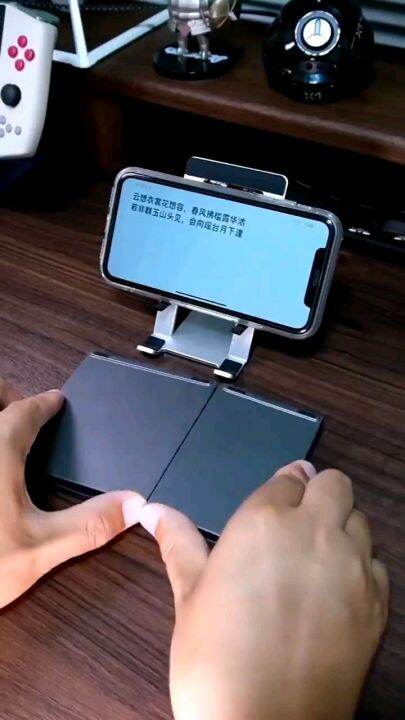 Keyboard Lipat Bluetooth Three Folding Magnetic With Touchpad Android ...