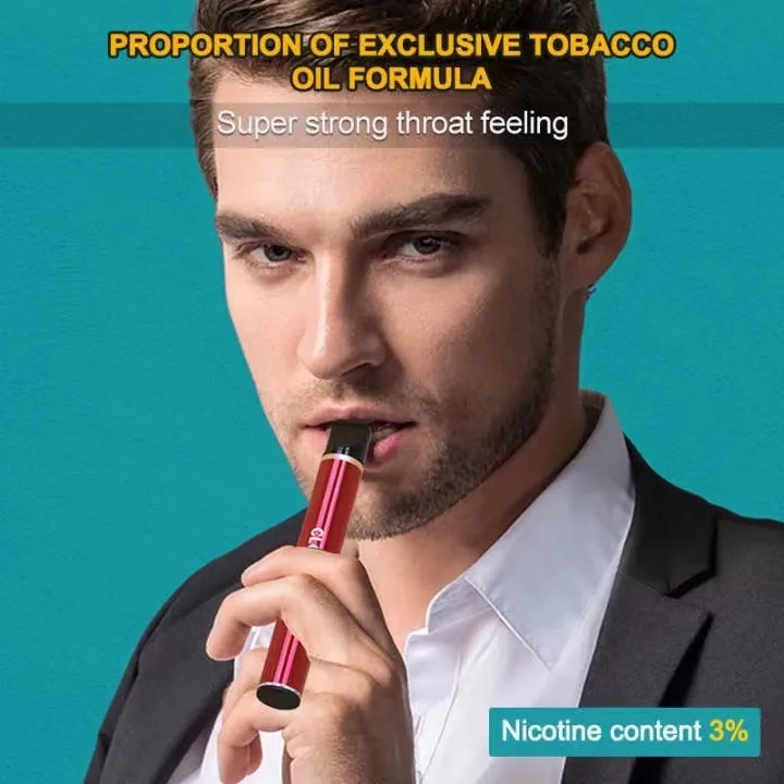 Disposable vapesmoke pen type（600 Puffs）Glowing and colorful at the ...