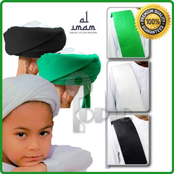 Premium Serban 7 Hasta Dan Rida Ridak, Ustaz, Haji, Umrah, Imam Dan ...