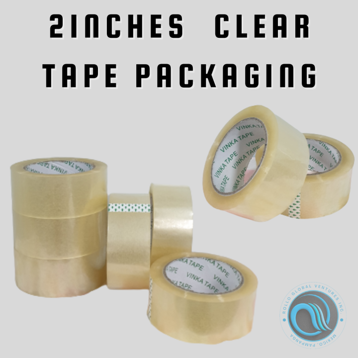 Clear Heavy Duty Wide Packaging Tape 2inches 50M X 100M X 200M Rolls ...