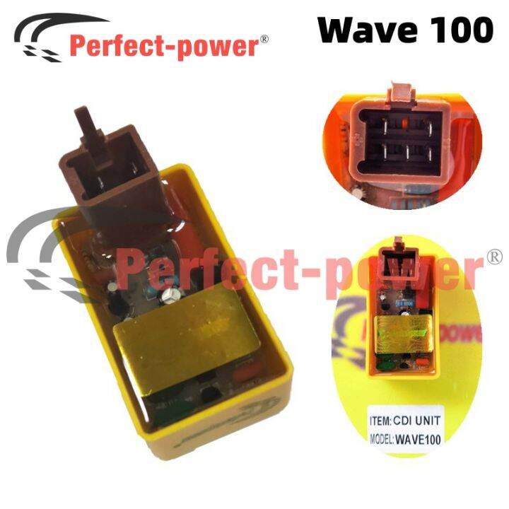 【READY STOCK】 ♖Perfect power CDI Unit Honda Wave100 Wave 125 i Wave 125 ...