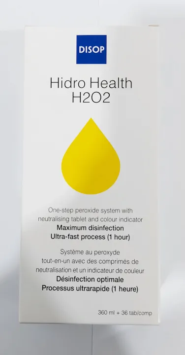 DISOP Hidro Health H2O2 (ALL TYPE CONTACT LENSES DISINFECTANT SOLUTION ...